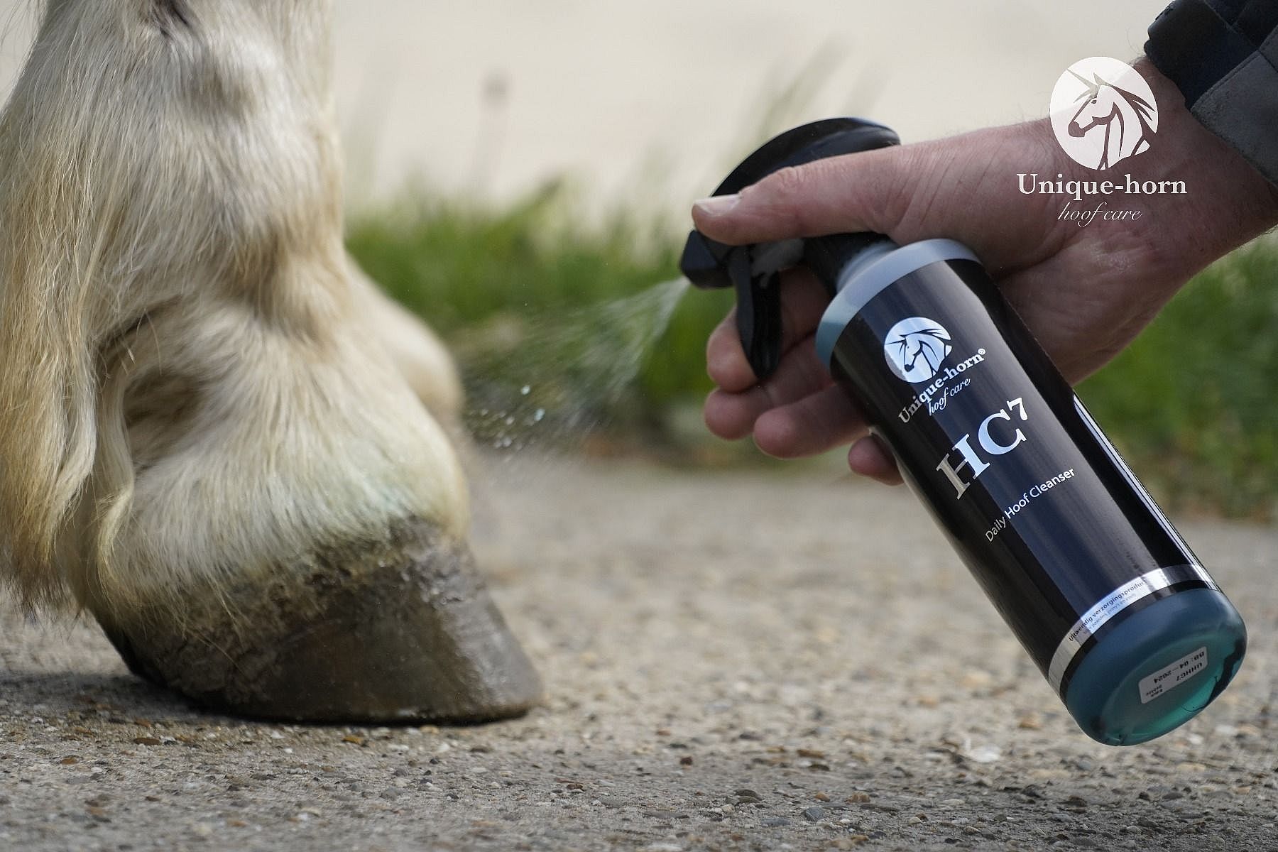 Unique-Horn Hoof Care HC7 Daily Hoof Cleanser Paard | 500 ml | 12455.1