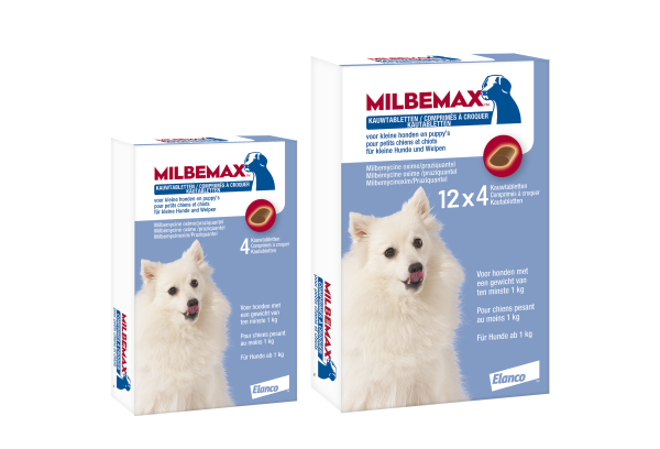 Milbemax Smakelijke Kauwtablet Grote Hond Ontwormen 1 tablet